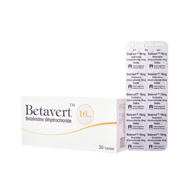 Betavert 16 Mg Tabs 3X10S – Jamjoom