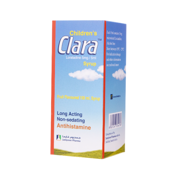 Clara Syrup 5 Mg / 5 Ml – Jamjoom